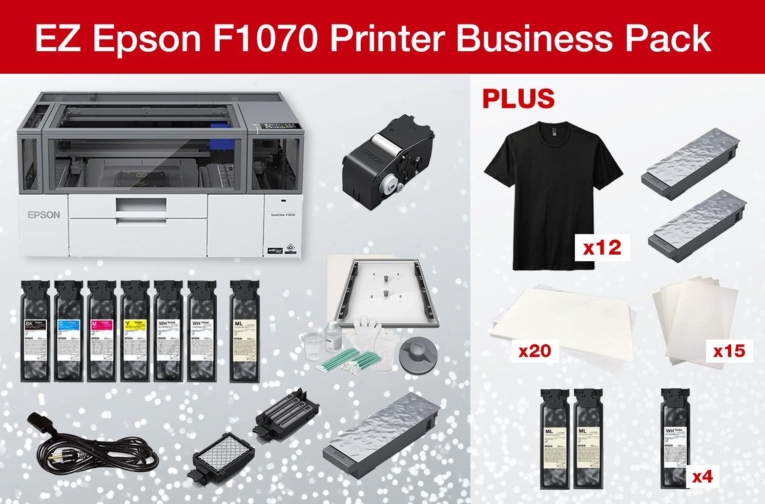 Epson SureColor F1070 | Dual DTF & DTF Printer
