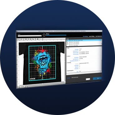 Epson SureColor F1070 | Dual DTF & DTF Printer