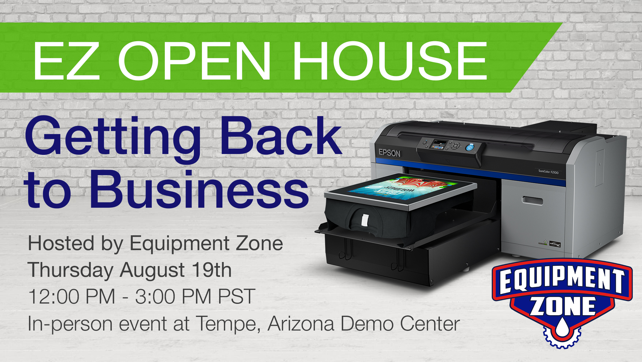 Equipment Zone: Best Direct-To-Garment Printers